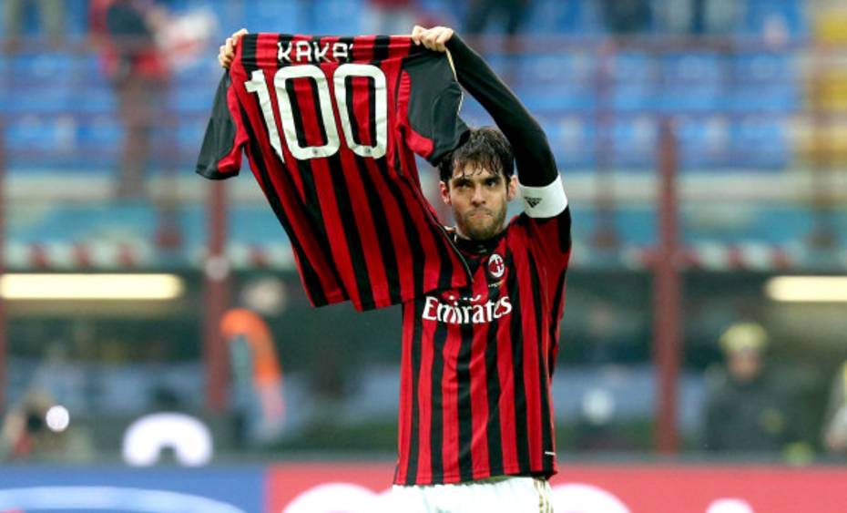 Kaká llegó a su centenar de goles con el AC Milan