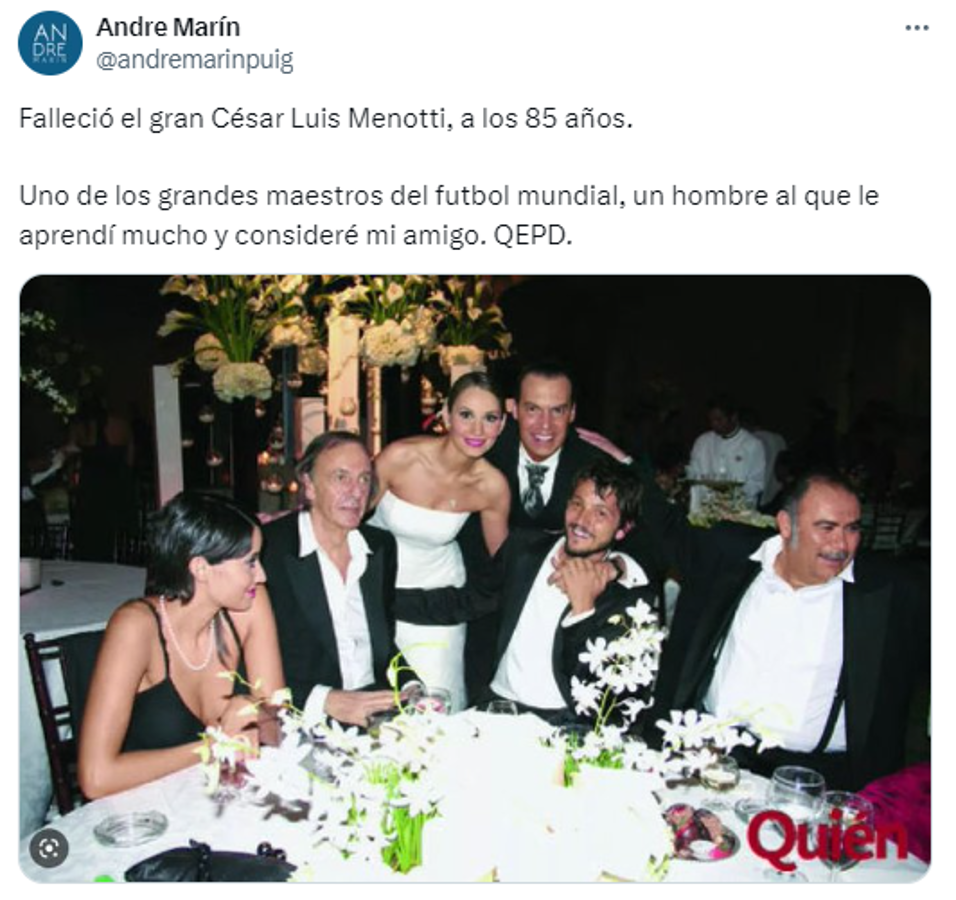 Murió César Luis Menotti: la reacción de Messi y los sentidos mensajes ...