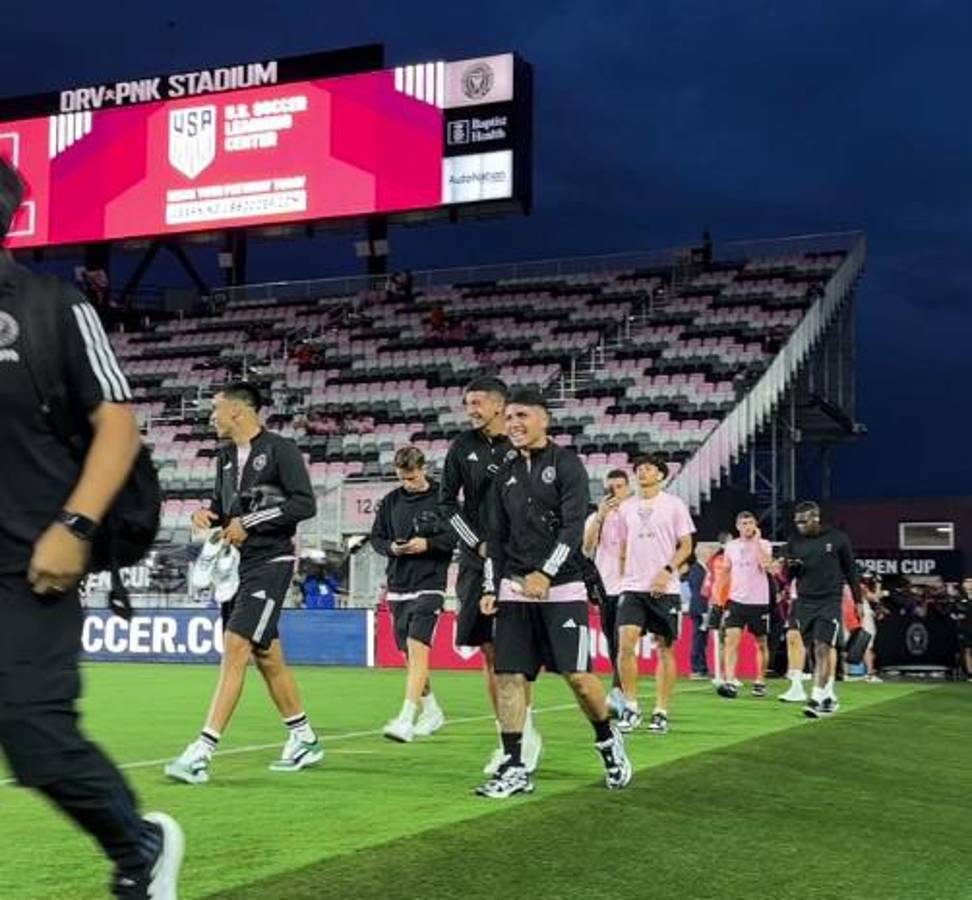 El ambiente en Miami por la final de la US Open Cup entre Inter Miami y ...