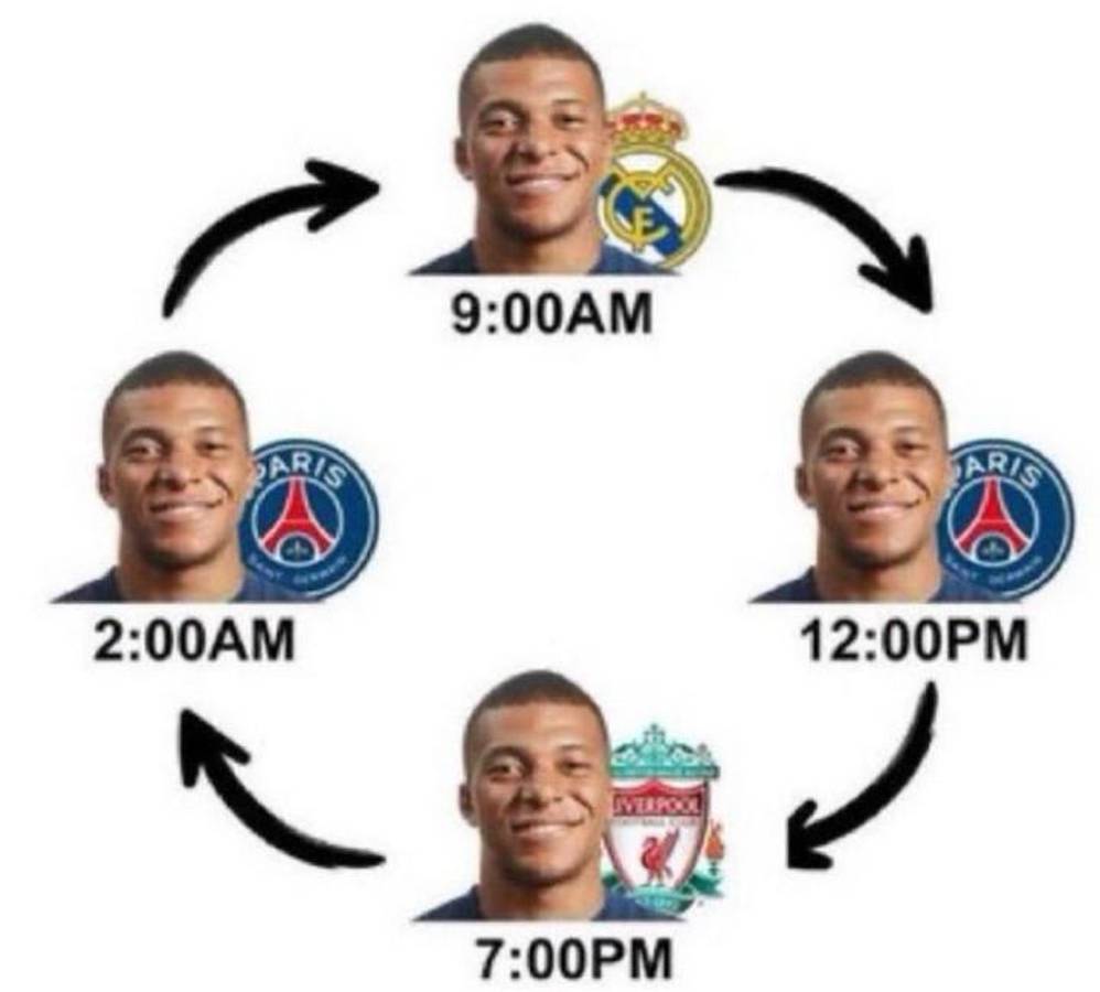 Mbappé y los tremendos memes de su salida del PSG, donde no perdonan ni ...