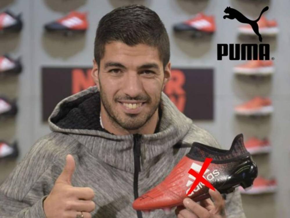 Luis Suárez el 'fichaje' comercial del año; dejará Adidas por Puma