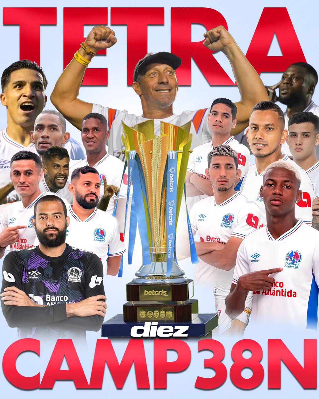 ¡Campeones! Olimpia tumba la ilusión de Marathón, corona la copa 38 y ...