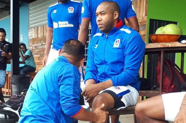 Wilson Palacios regresa a los entrenamientos con el Olimpia